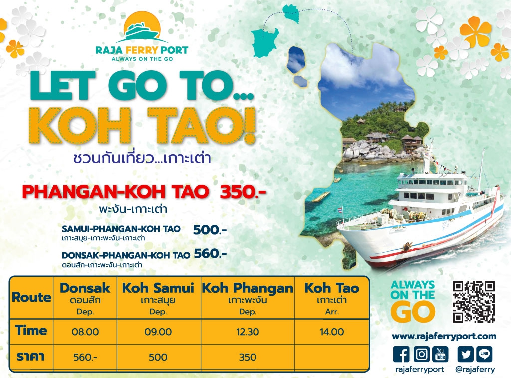 RAJA FERRY PORT | เรือเฟอร์รี่ข้ามฟากที่ใหญ่ที่สุดแห่งหนึ่งในไทย